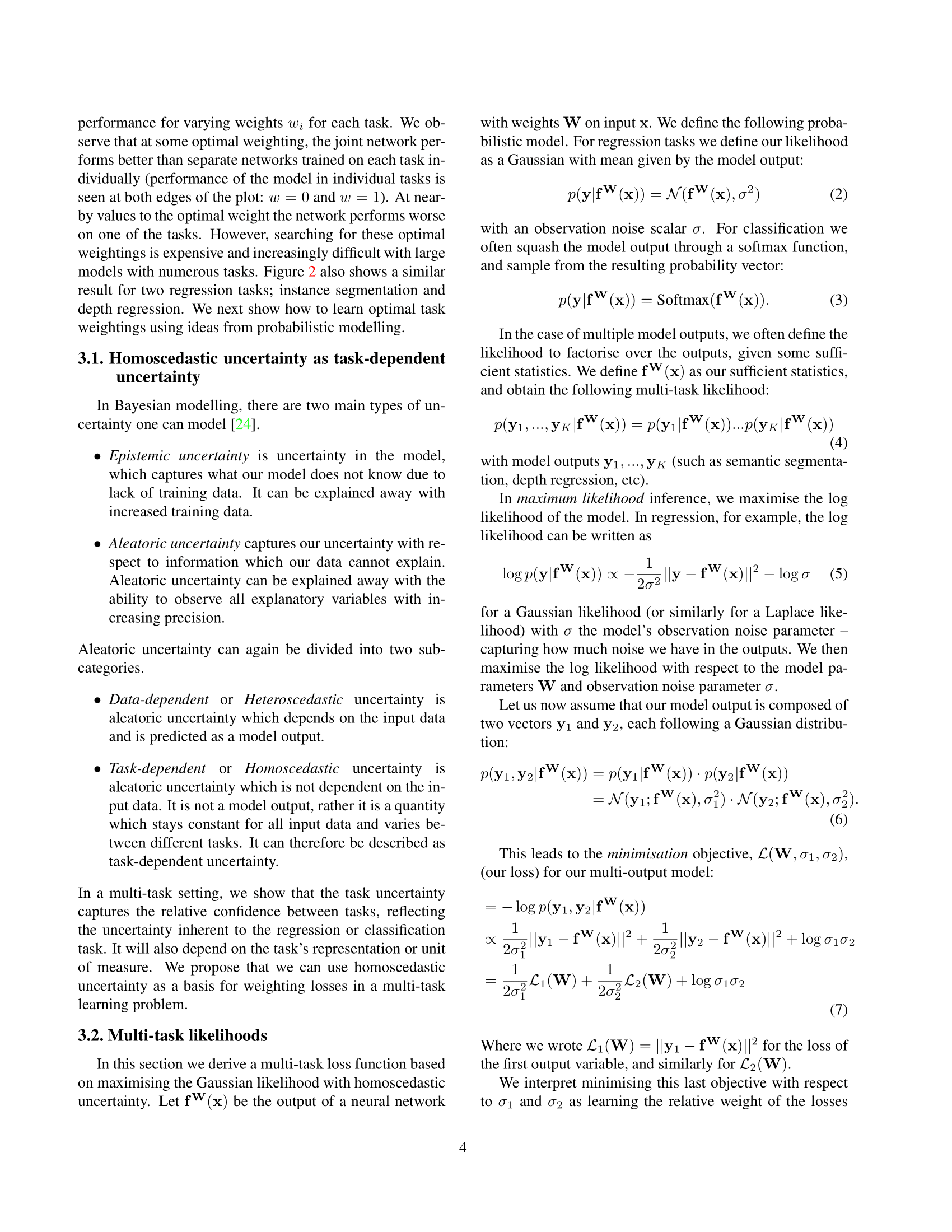 Multi-Task Learning Using Uncertainty to Weigh Losses for Scene ...